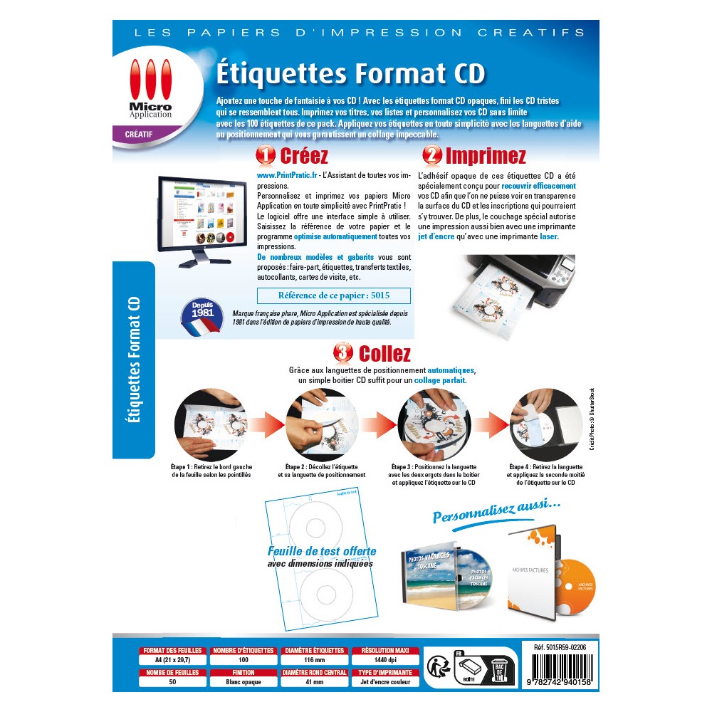 Etiquette Cd Dvd: Cd Dvd Label Maker – QNANCK